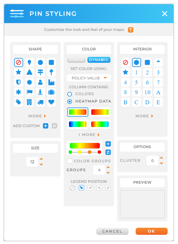 Maps: Pin Styling - Mapline