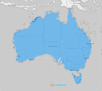 Australia Statistical Areas - Mapline