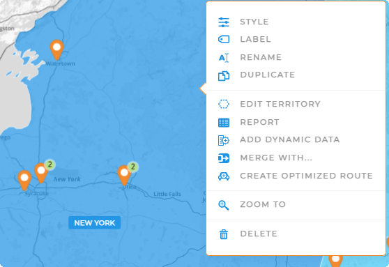 Maps: Territory Styling - Mapline