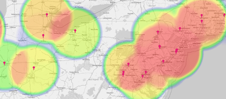 Best Free Heatmap Generator for Businesses - Mapline