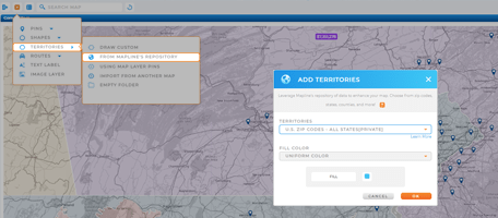 Find Zip Codes in an Area with This Mapping Trick - Mapline