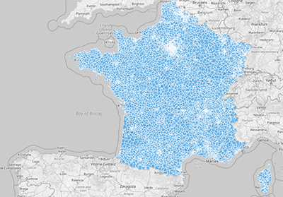 France Postal Codes - Mapline