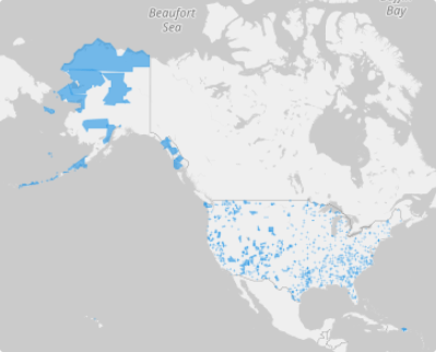 U.S. Opportunity Zones - Mapline