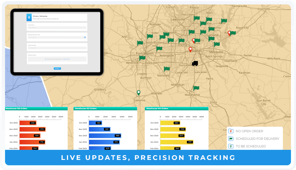 Real-Time Delivery Confirmation for Pickup & Delivery Teams - Mapline