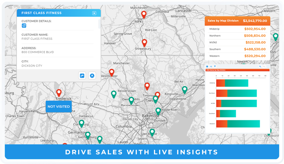 Powerful Mapping for Sales Teams - Mapline