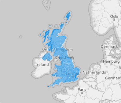 U.K. Local Authority Districts - Mapline
