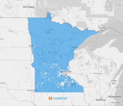 U.S. Electric Utility Service Areas - Mapline